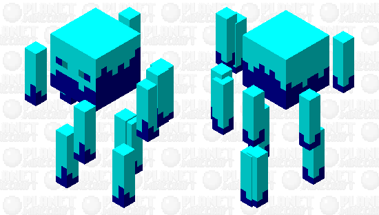 Soul Fire Blaze Minecraft Mob Skin