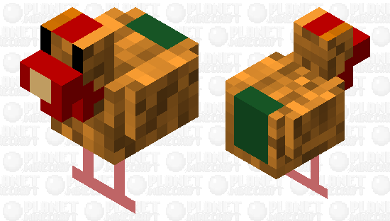 budget cut hen Minecraft Mob Skin