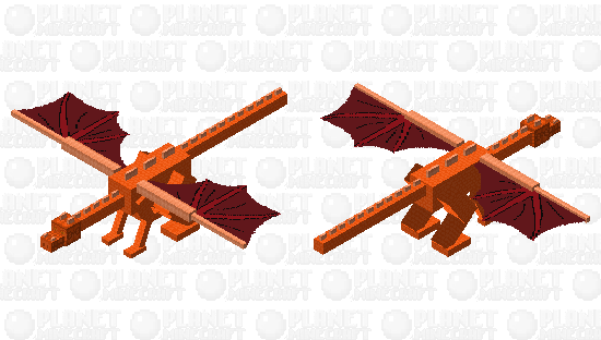Nether Dragon (Biome Swap Contest) Minecraft Mob Skin