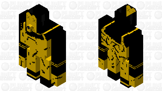 Boss Boris BENDY AND THE INK MACHINE Minecraft Mob Skin