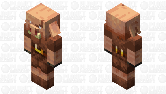 Piglin Archer Minecraft Mob Skin