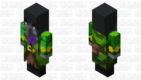 Geomancy Virus Version Minecraft Mob Skin