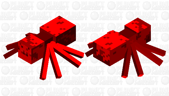 NETHER SPIDER (FOR BIOME SWAP COMPETITION Minecraft Mob Skin