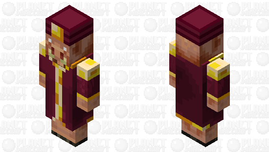 Piglin Enchanter Minecraft Mob Skin