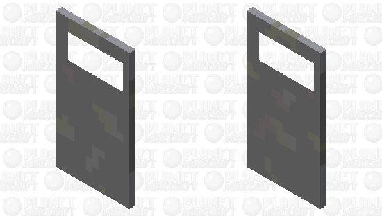 Worn out riot shield Minecraft Mob Skin