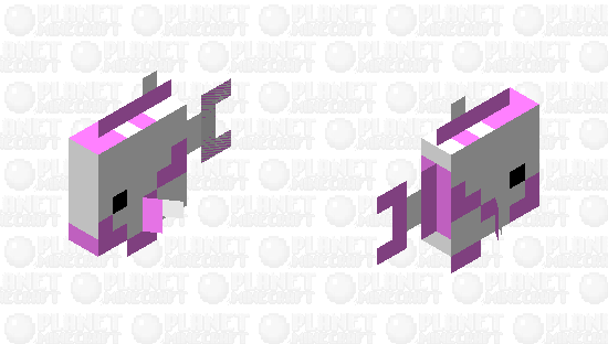 Marshmallow Tropical Fish Minecraft Mob Skin