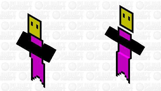 Yellow Head Villager Minecraft Mob Skin