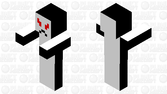 rogue white blob Minecraft Mob Skin