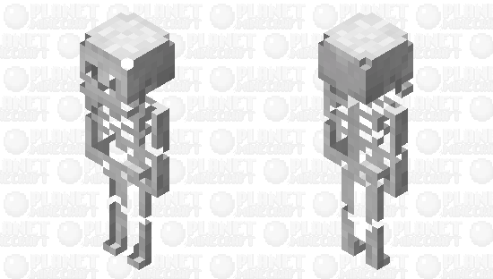 Better skeleton / ver.2 Minecraft Mob Skin
