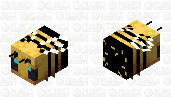 My Bumblebee w/ Nectar Variant Minecraft Mob Skin