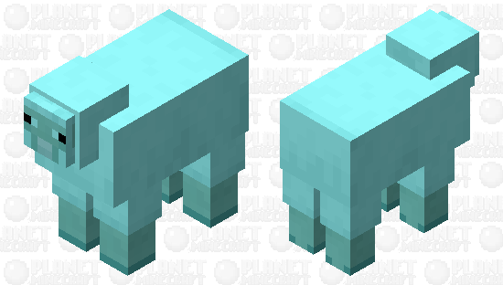 Sad Sheep Minecraft Mob Skin