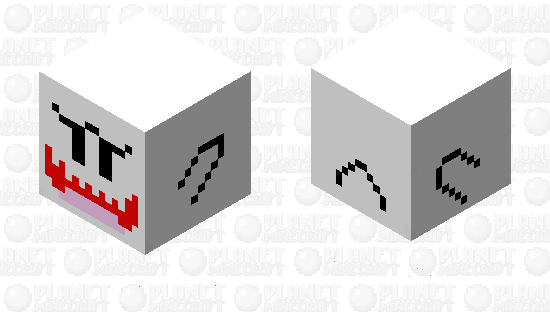 Mario Boo Minecraft Mob Skin