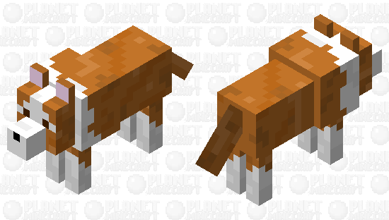 Border Collie Sable ( 2 ) Minecraft Mob Skin