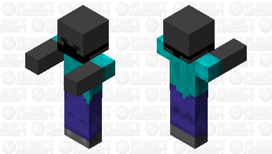 Zombie bandit Minecraft Mob Skin
