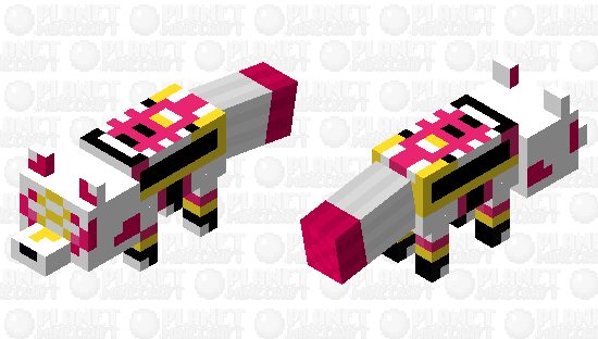 Drifter Kitsune Minecraft Mob Skin