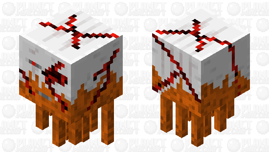 So I attempted to texture a ghast... (Help) Minecraft Mob Skin