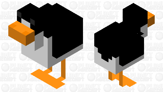 Penguin -~- Minecraft Mob Skin