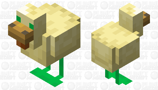 Chicken Totem Minecraft Mob Skin