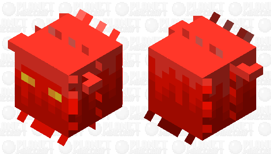 Spikey demon soul. Minecraft Mob Skin