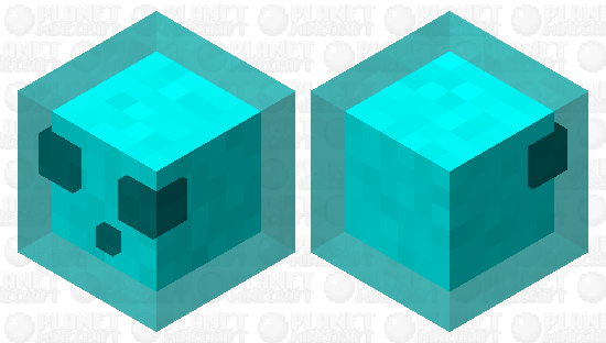 Blue slime V2 Minecraft Mob Skin