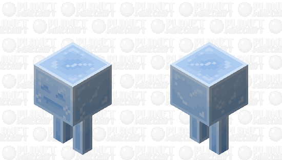 Ice Strider Minecraft Mob Skin