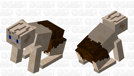Golem/Smeagle Minecraft Mob Skin