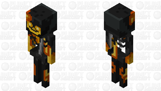 wither skeleton desolation of world Minecraft Mob Skin