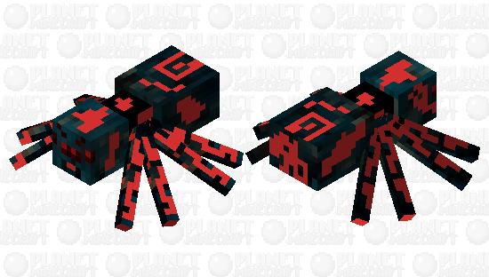 cave_spider Minecraft Mob Skin