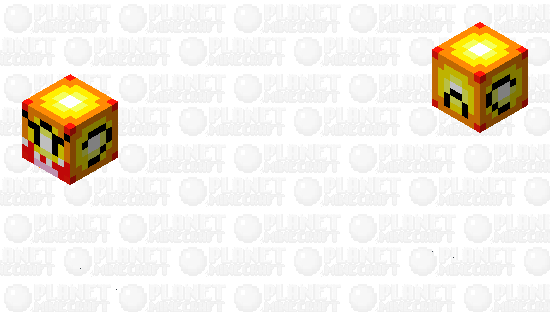 Mario Fire boo Minecraft Mob Skin