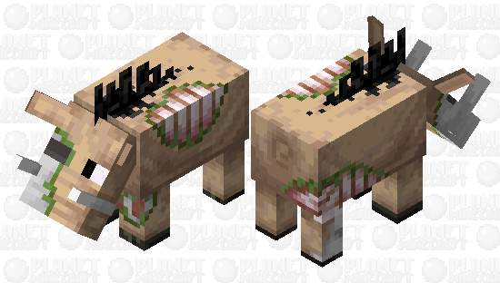 Zoglin Minecraft Mob Skin