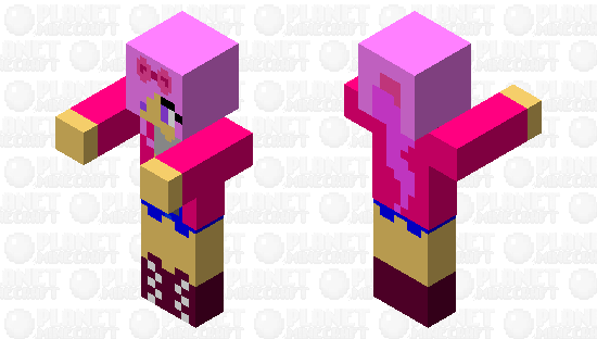 Zombie girl Minecraft Mob Skin