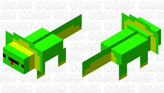 Frilled Lizard Minecraft Mob Skin