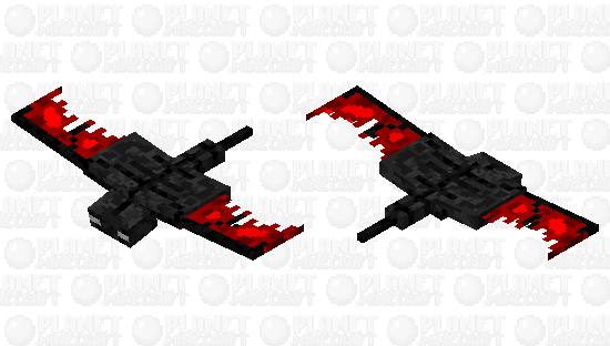 Withering Phantom Minecraft Mob Skin