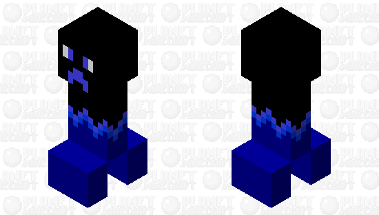 blue fire Minecraft Mob Skin