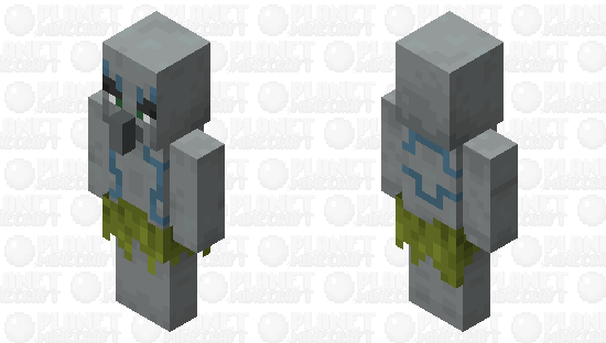 Tribal Worrier Minecraft Mob Skin