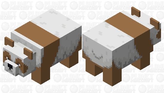 cool panda Minecraft Mob Skin