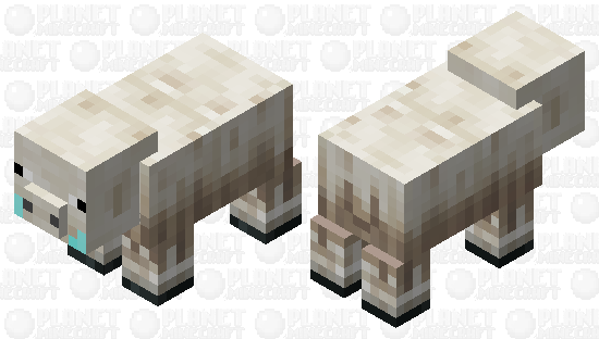 Snowboar Minecraft Mob Skin