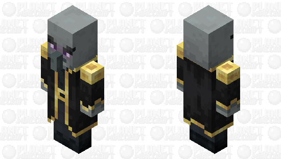 The Mage Illager (Variant 3) (Ver.2) (Retexture) Minecraft Mob Skin