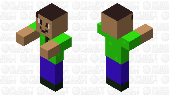 Kid Zombie (Male) Minecraft Mob Skin