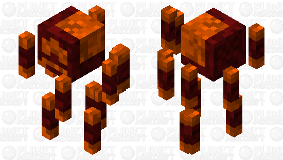 Netherrack blazes! Minecraft Mob Skin