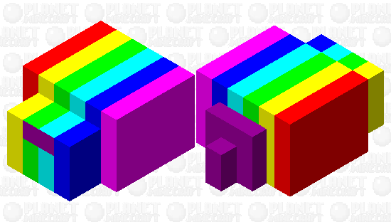 rainbowmite Minecraft Mob Skin