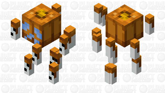 Snowman Blaze - Biome Swap Minecraft Mob Skin