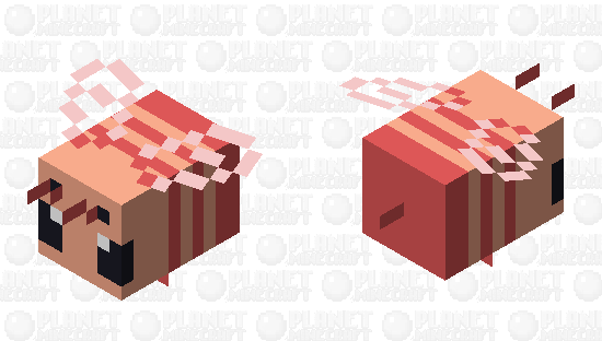 pink bee :> Minecraft Mob Skin