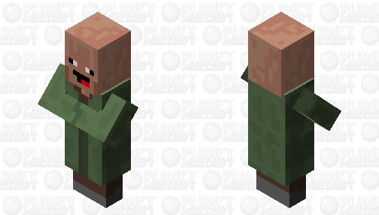 Derpy villager Minecraft Mob Skin