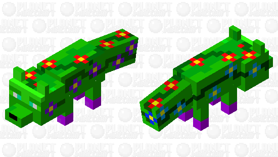 Flower fox Minecraft Mob Skin