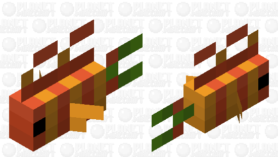 Caribbean Sunfish Minecraft Mob Skin