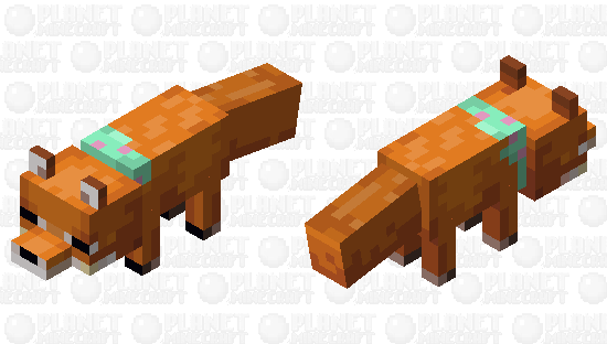 Star The Chihuahua ( fox retexture ) Minecraft Mob Skin