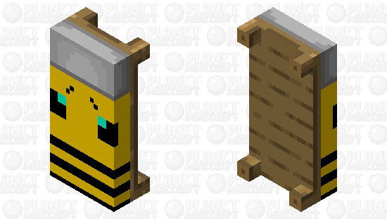 Bee Bed Minecraft Mob Skin