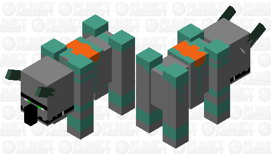 Simplified Ravager Minecraft Mob Skin