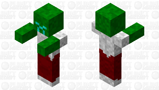 crystal zombie java Minecraft Mob Skin